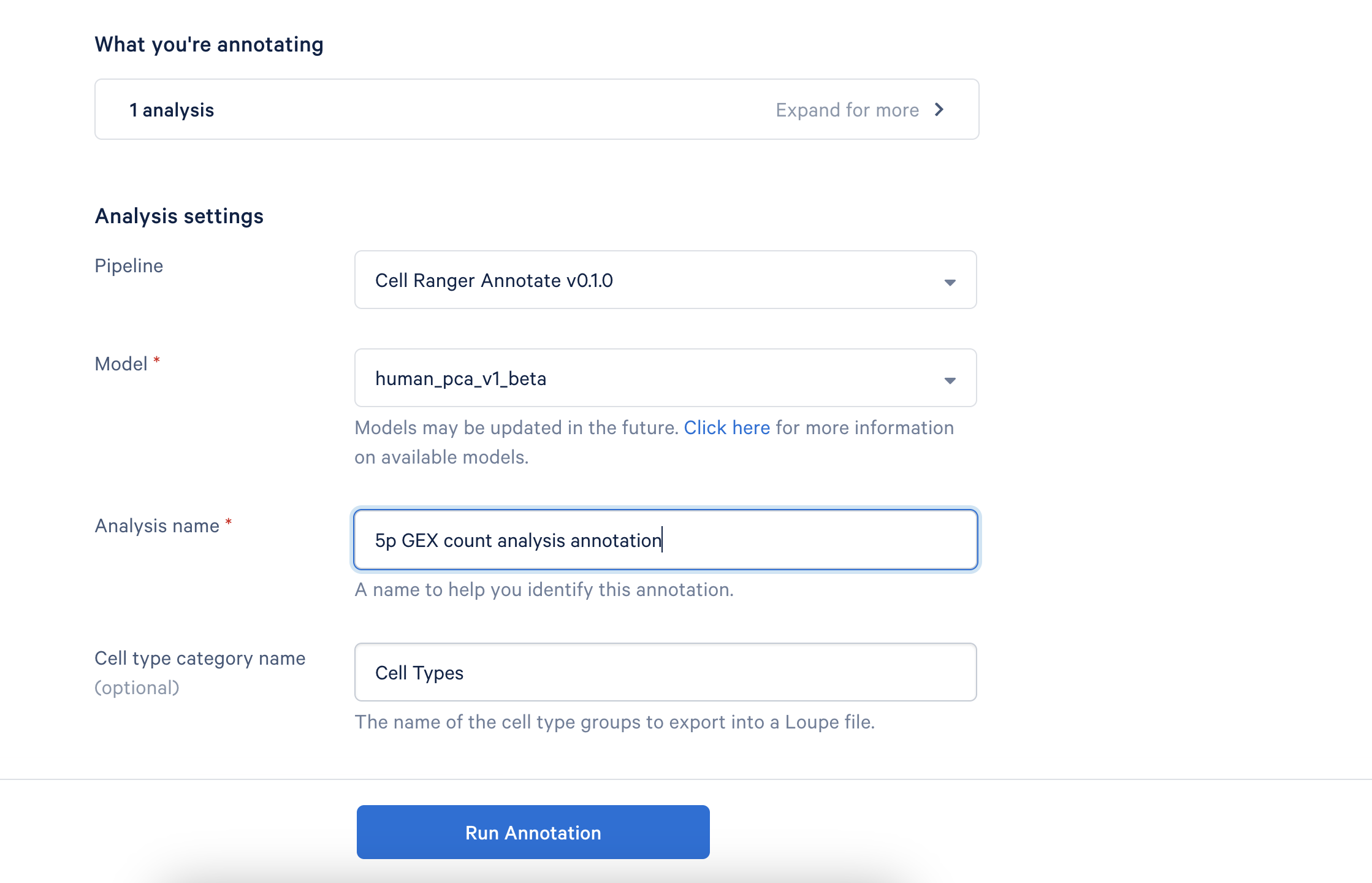 Cell Annotation Pipeline | Official 10x Genomics Support